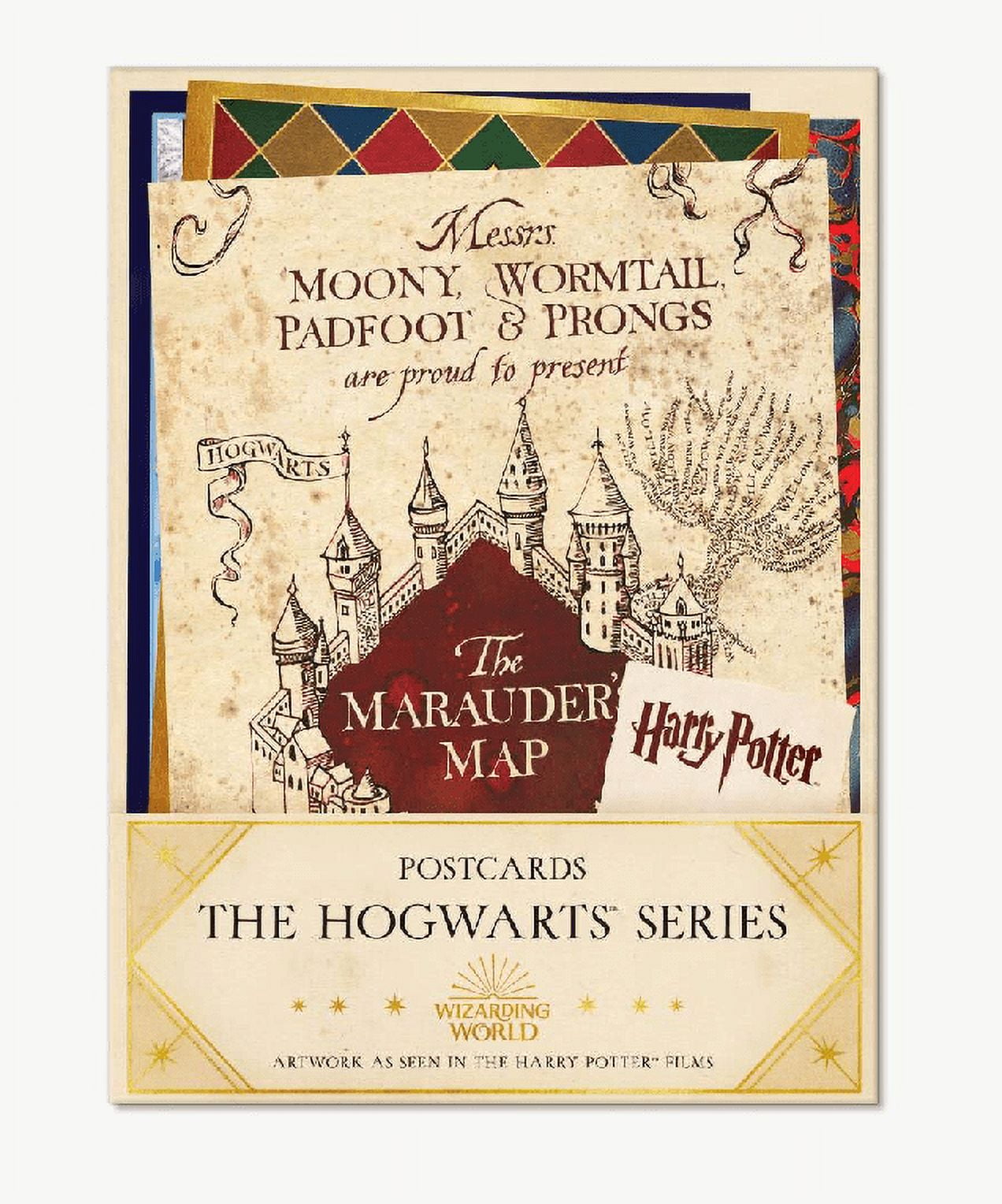 Universal Studios Harry Potter Postcards The Hogwarts Series New With ...