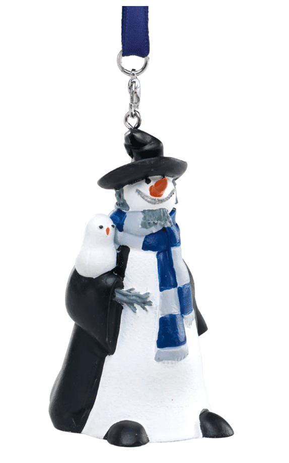 Universal Studios Harry Potter Ravenclaw Hogsmeade Snowman Ornament New ...