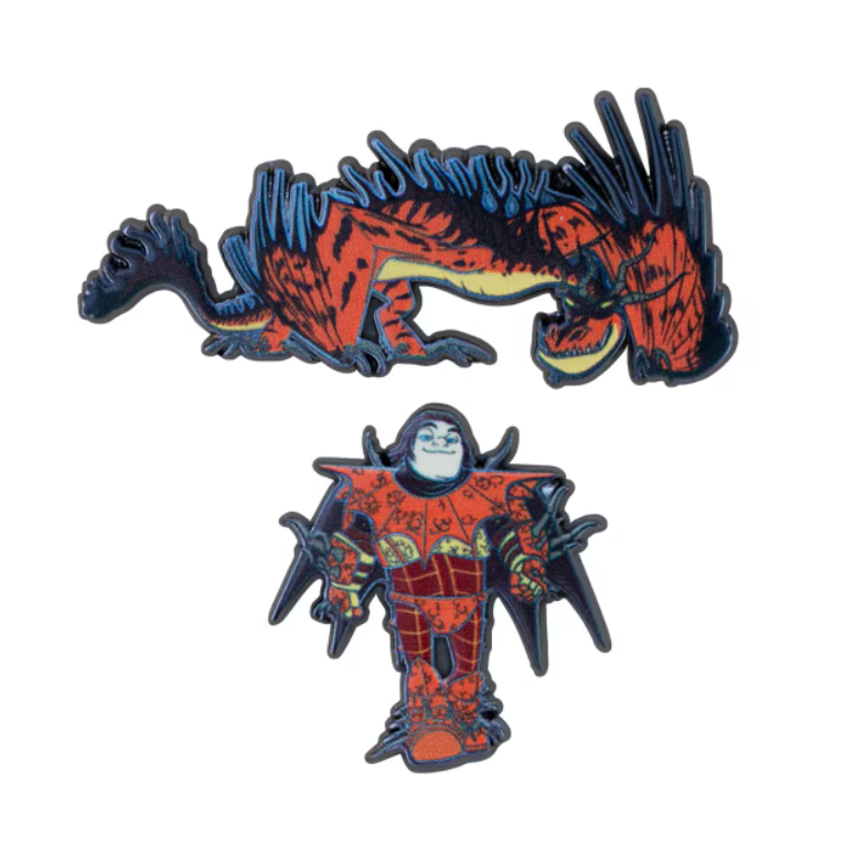 Universal Studios How To Train Your Dragon Snotlout & Hookfang Pin Set ...