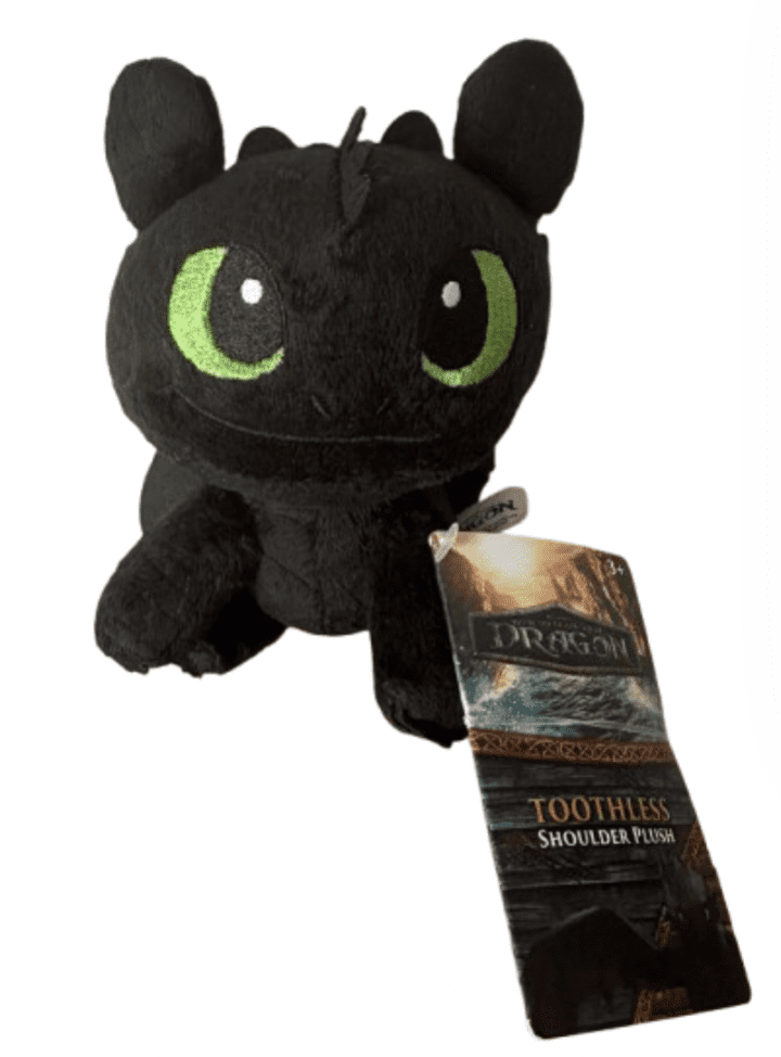 Universal Studios How To Train Your Dragon Toothless Shoulder Plush New ...