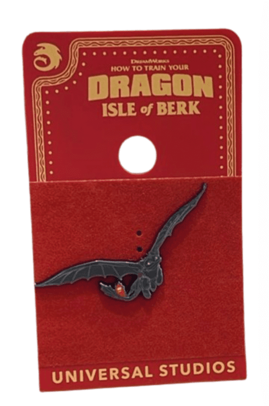 Universal Studios How to Train Your Dragon Isle Of Berk Toothless Pin ...