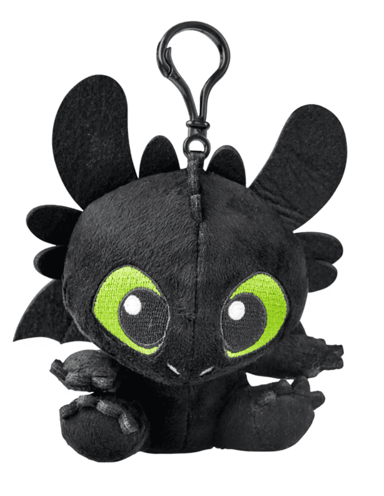 Universal Studios How to Train Your Dragon Toothless Plush Keychain New ...