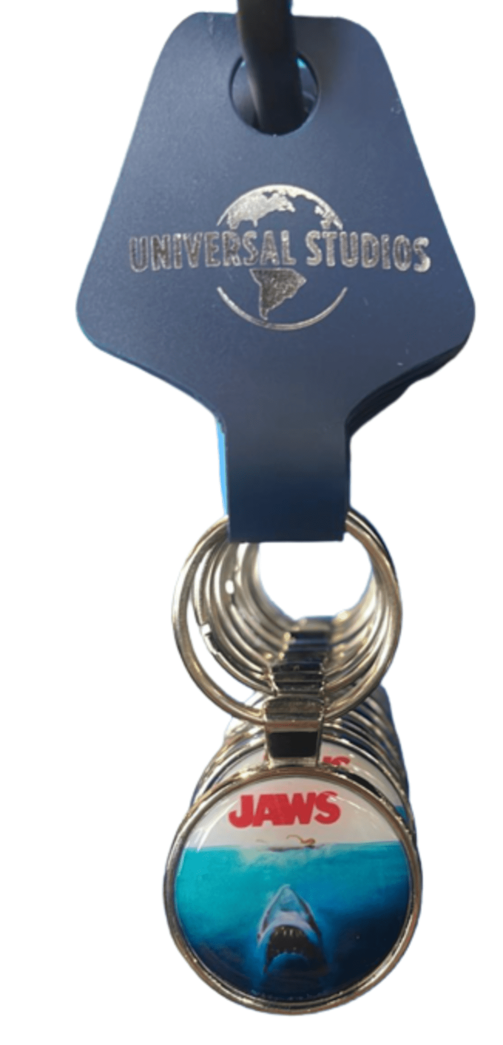 Universal Studios Jaws Movie Poster Round Keychain New with Tag ...