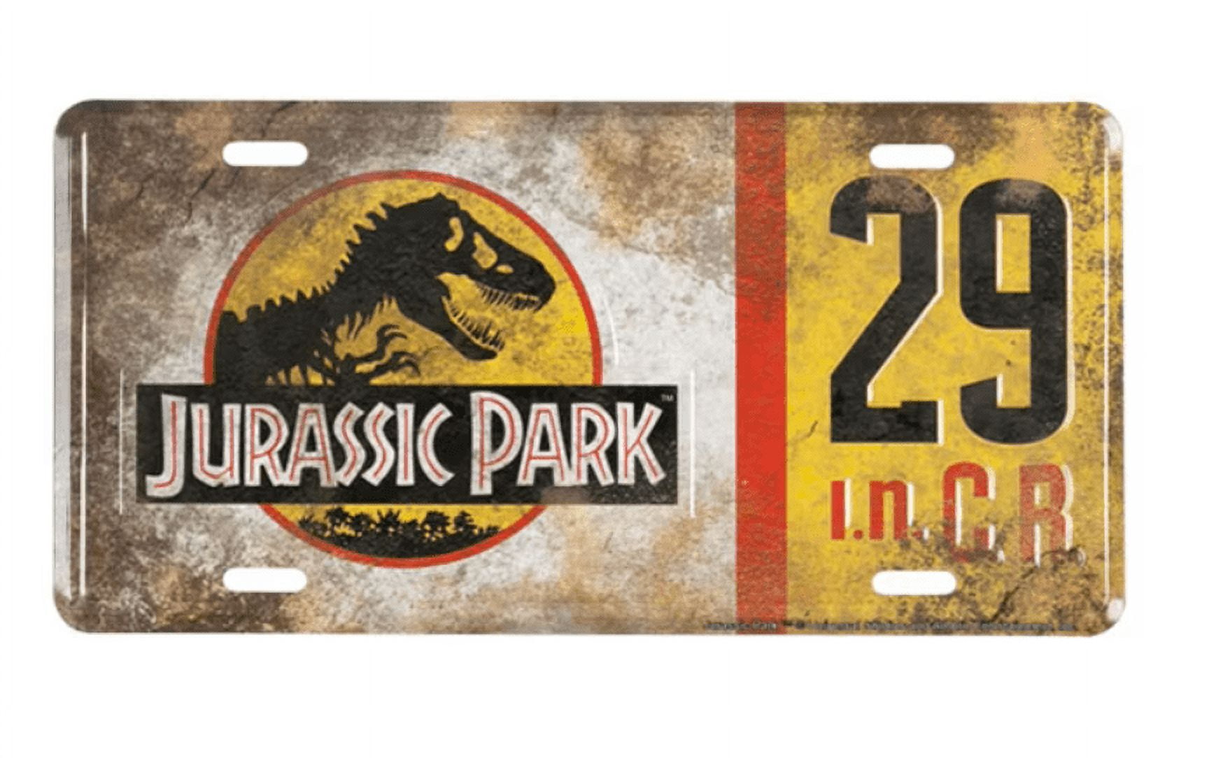 Jurassic Park License Plate