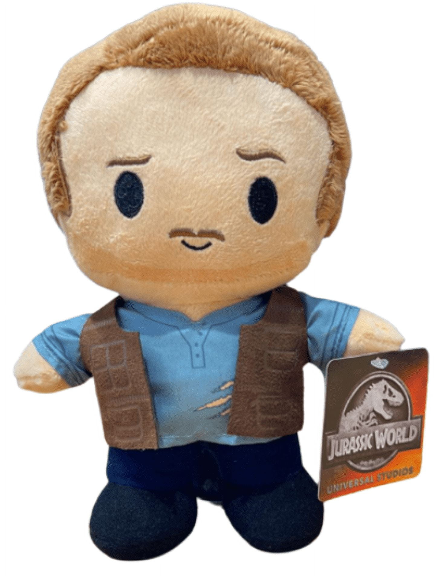 Universal Studios Jurassic World, Owen Grady Cutie Dinosaur Plush Toy ...