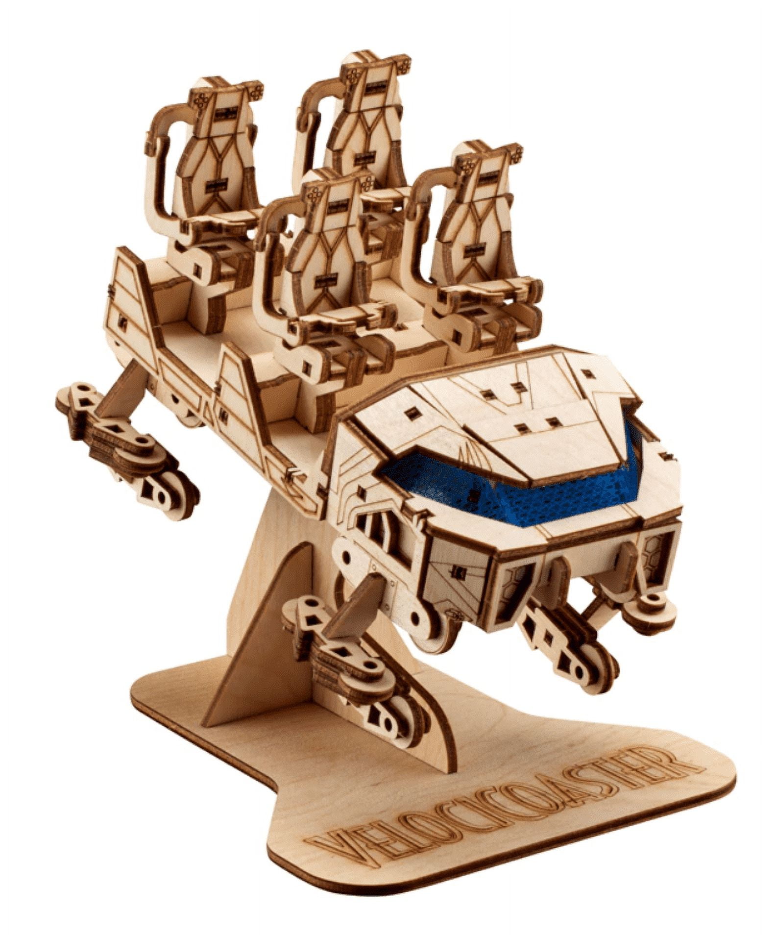 Universal Studios Jurassic World Velocicoaster Wooden Model New With ...