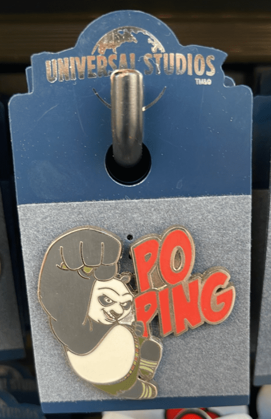 Universal Studios Kung Fu Panda Po Ping Pin New With Card - Walmart.com