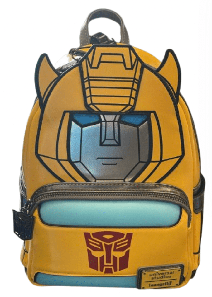 Universal Studios Loungefly Transformers Bumblebee Backpack Yellow New ...