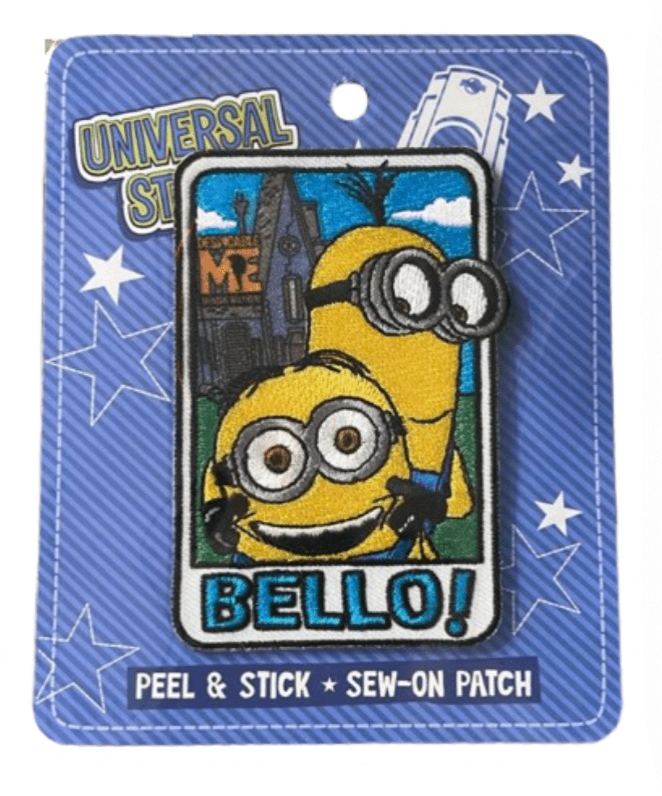 Universal Studios Minion Despicable Me Peel & Stick Sew-On Patch New ...