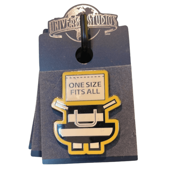 Universal Studios One Size Fits All Pin New With Card - Walmart.com
