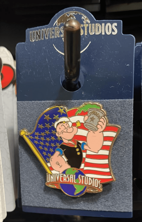 Universal Studios Popeye Flag Pin New With Tag - Walmart.com