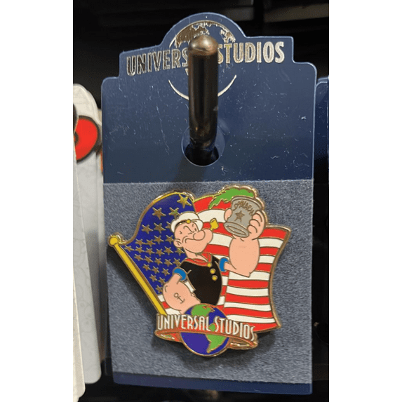 Universal Studios Popeye Flag Pin New With Tag - Walmart.com