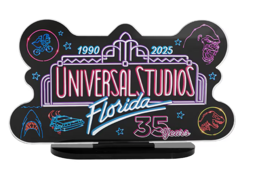 Universal Studios Retro Marquee 35th Anniversary Acrylic Sign New With ...