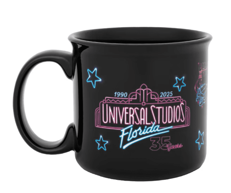 Universal Studios Retro Marquee 35th Anniversary Coffee Mug New With ...