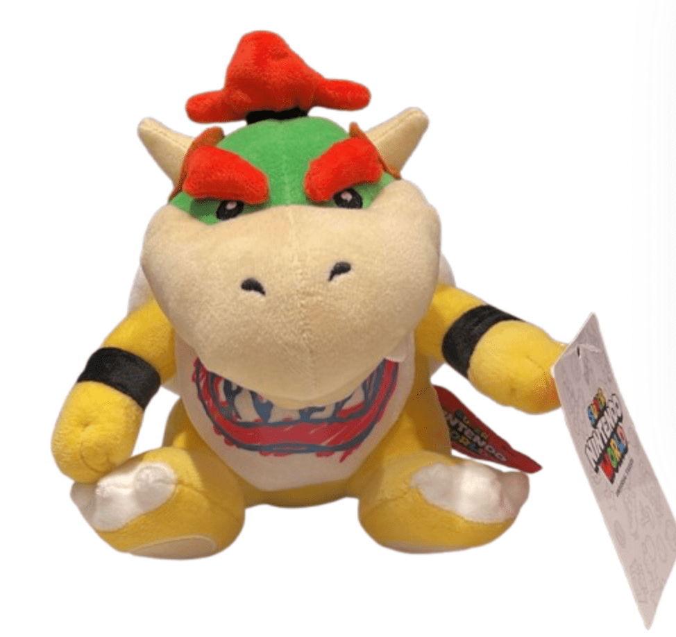 Universal Studios SUPER NINTENDO WORLD Browser Jr Teddy Plush Toy New W ...