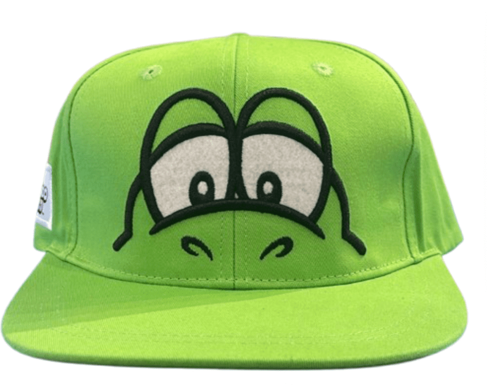 Universal Studios SUPER NINTENDO WORLD Yoshi Big Face Green Cap Hat New ...