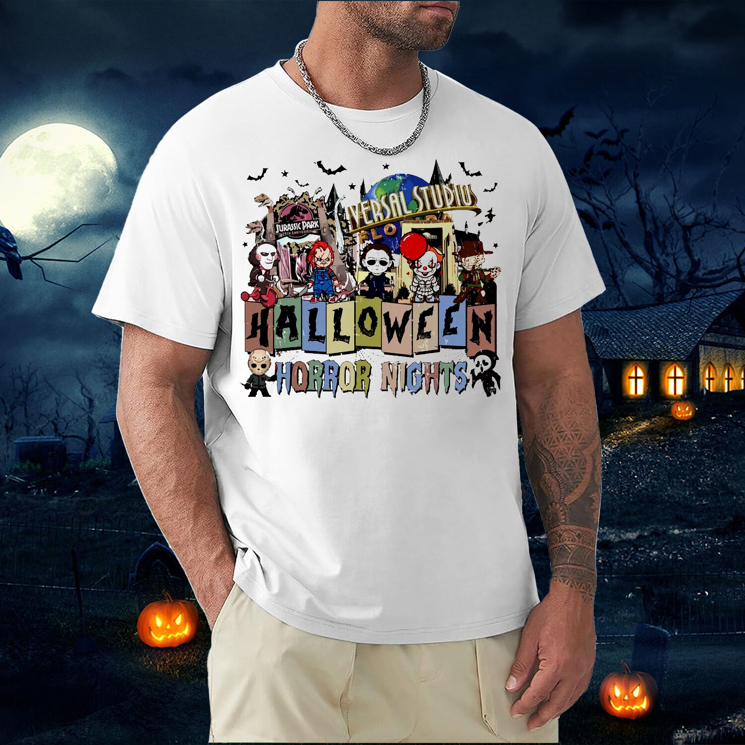 Universal Studios Scary Halloween Horror Nights Horror Characters T ...