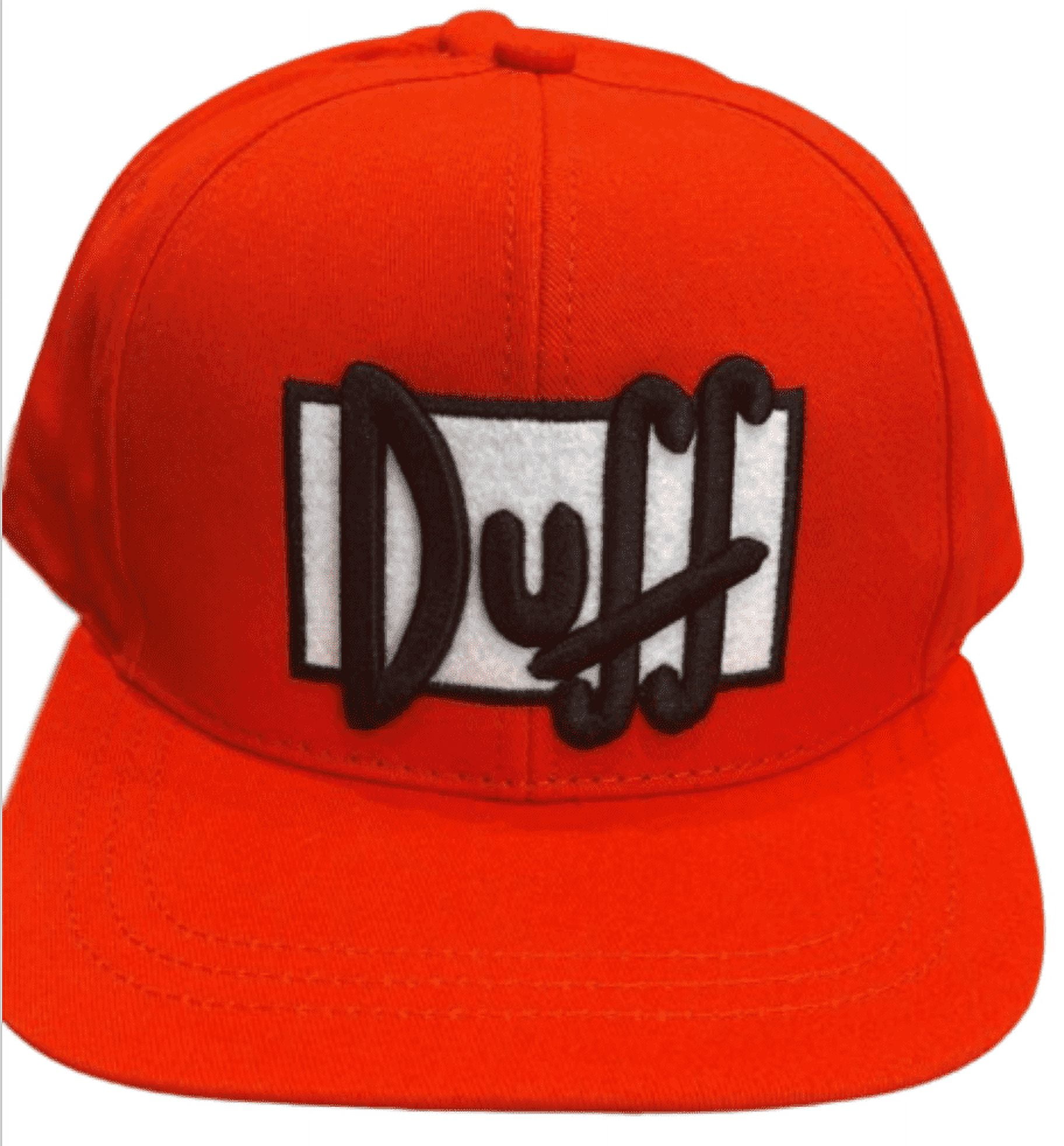 Universal Studios Simpson Duff Logo Hat Cap Adult New With Tag ...