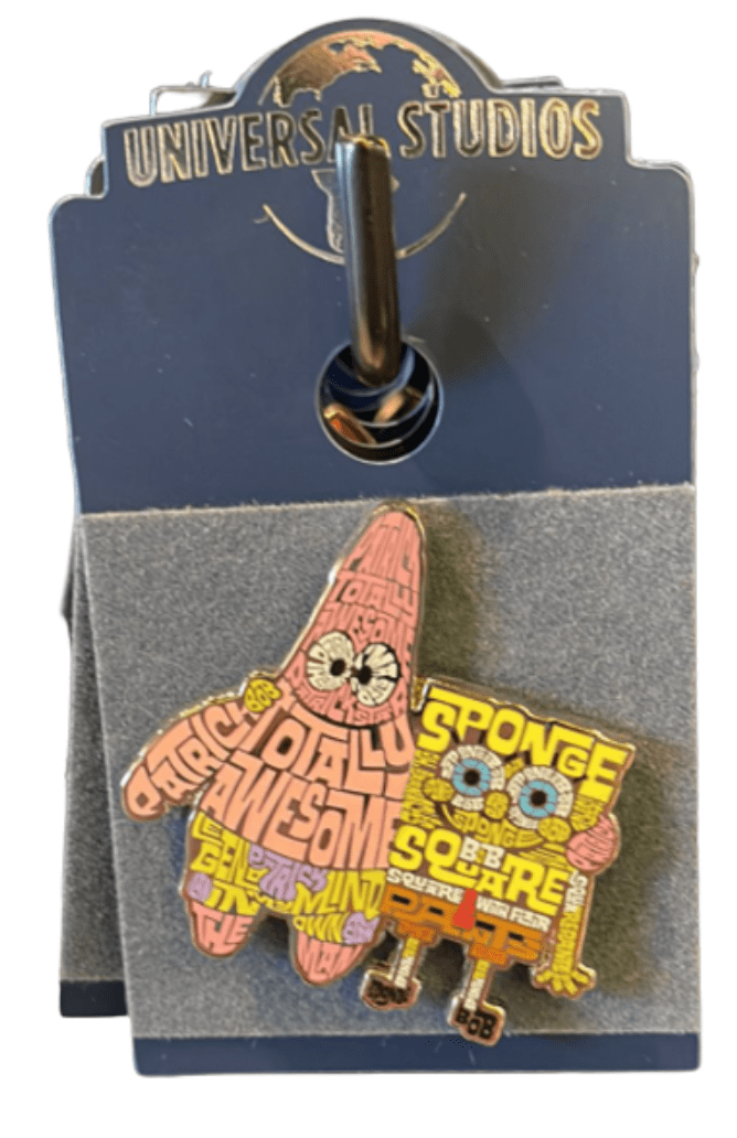 Universal Studios SpongeBob Patrick Pin New With Card - Walmart.com