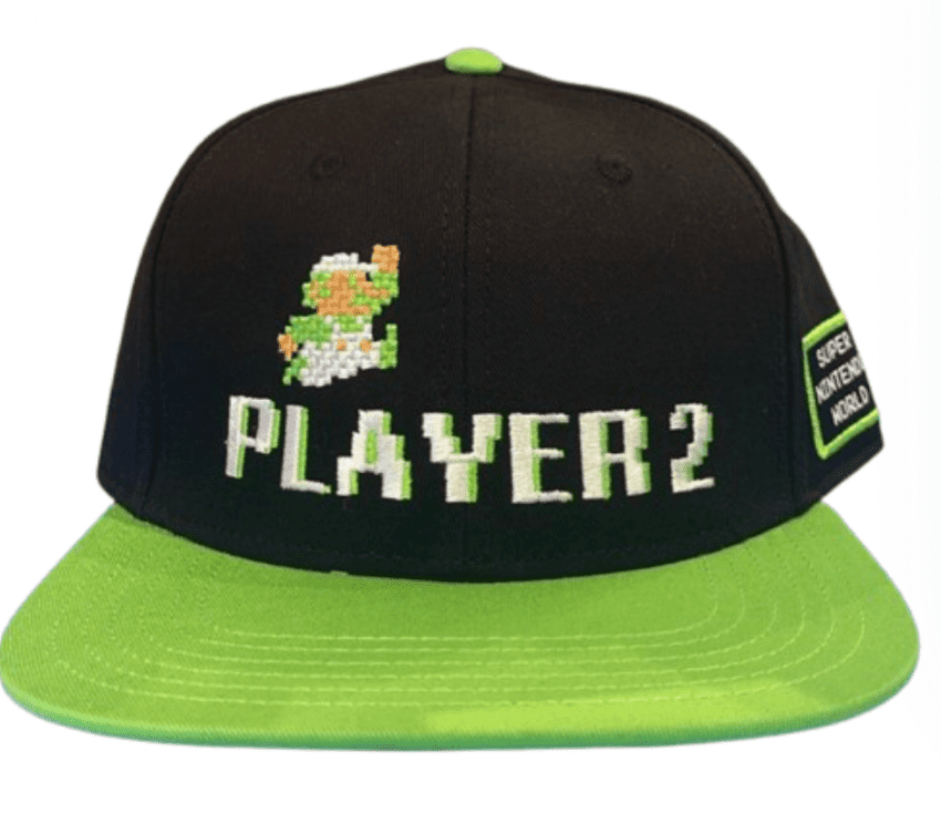 Universal Studios Super Nintendo World Luigi Player 2 Baseball Hat Cap ...