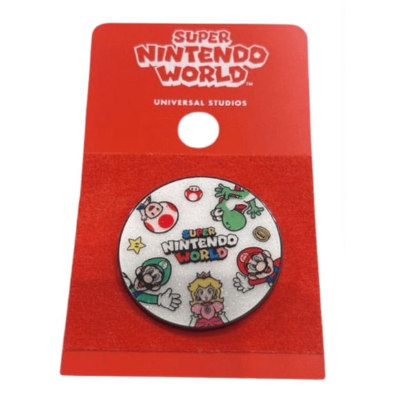 Universal Studios Super Nintendo World Mario & Friends Spinning Pin New ...