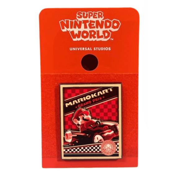 Universal Studios Super Nintendo World Mario Kart Grand Prix Mario Pin ...