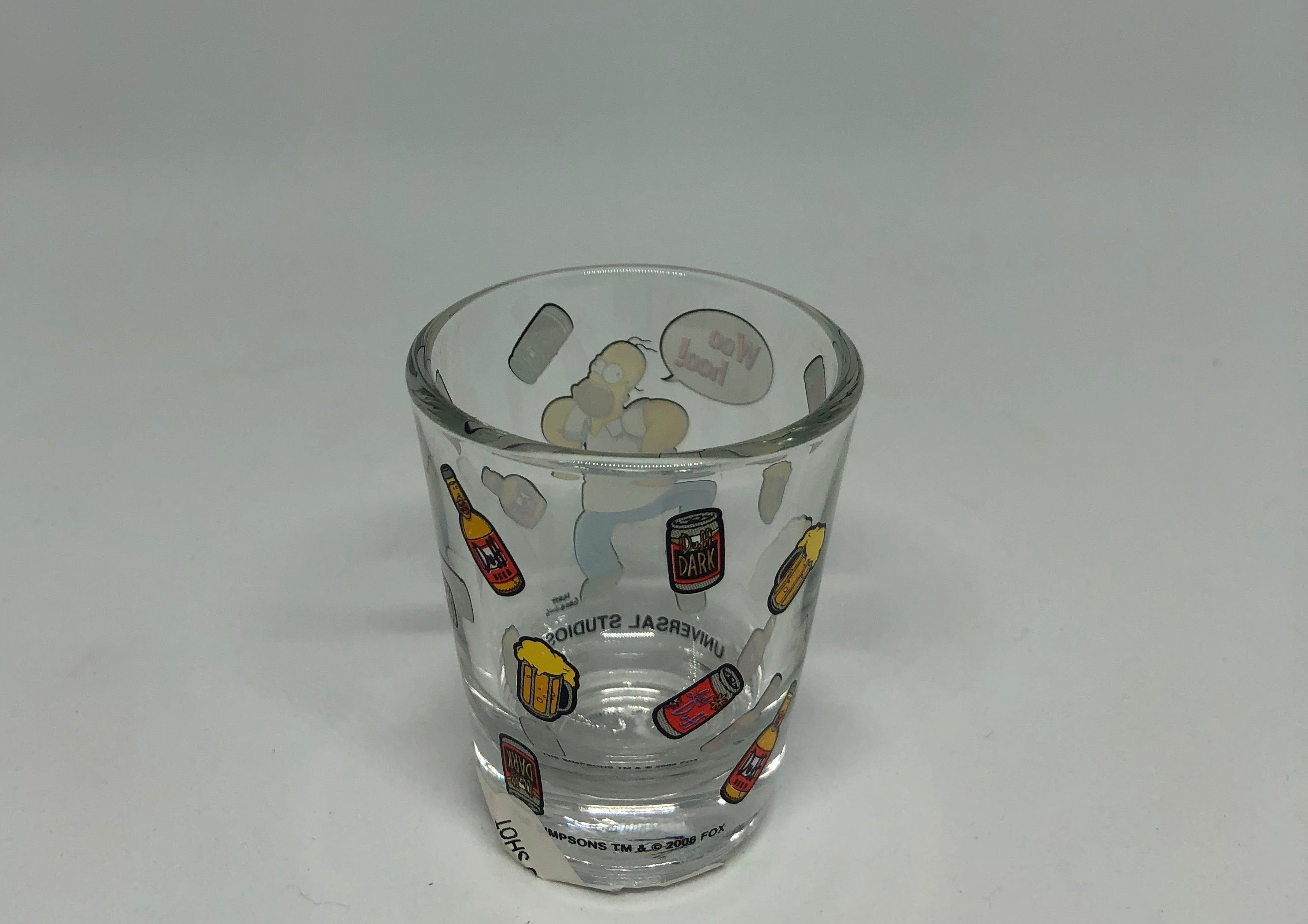 Universal Studios The Simpsons Homer Whoo Hoo Shot Glass New - Walmart.com
