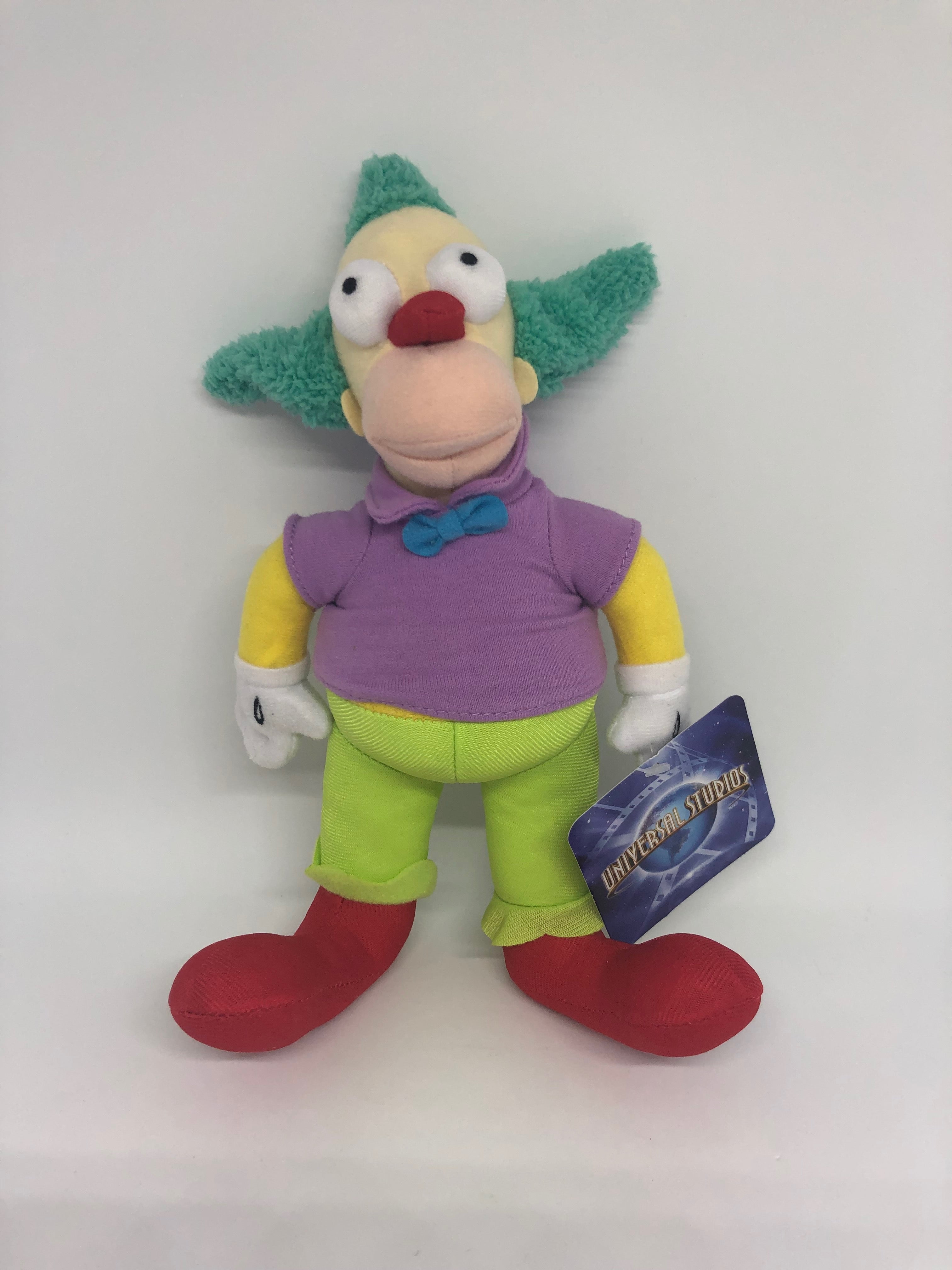 Universal Studios The Simpsons Krusty the Clown Plush - Walmart.com