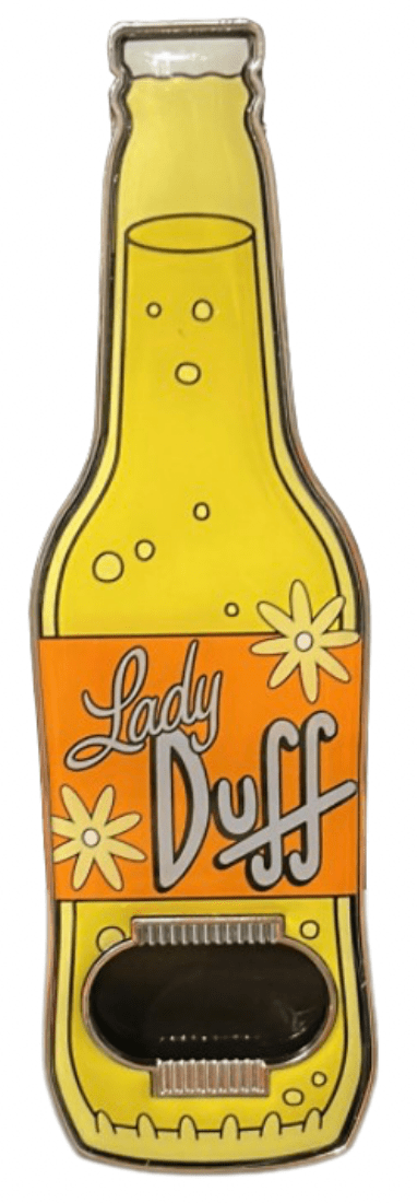 Universal Studios The Simpsons Lady Duff Bottle Opener Magnet New With ...