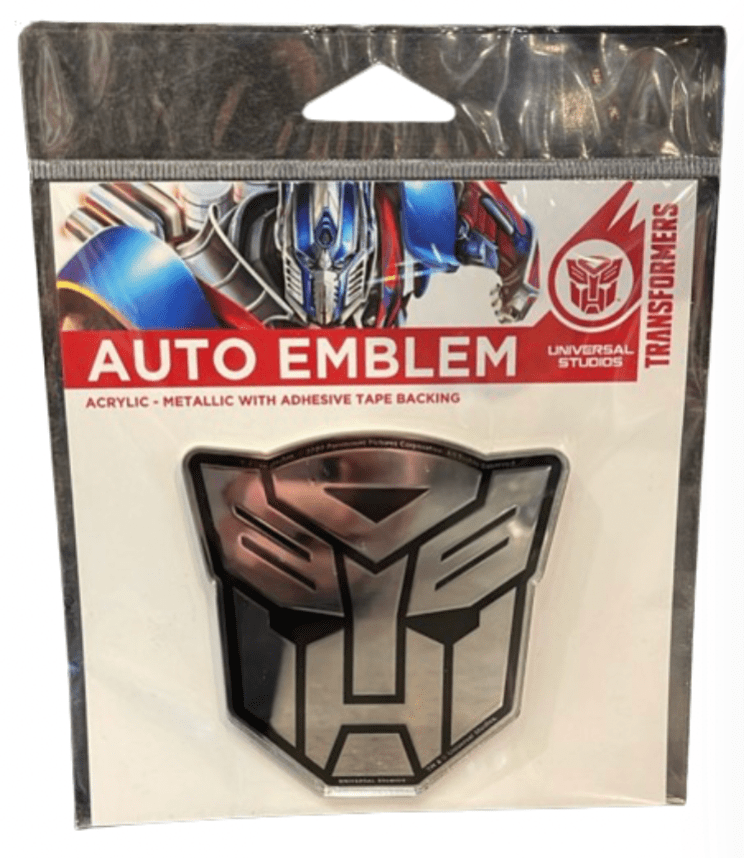 Universal Studios Transformers Autobots Shield Auto Emblem New With Tag ...