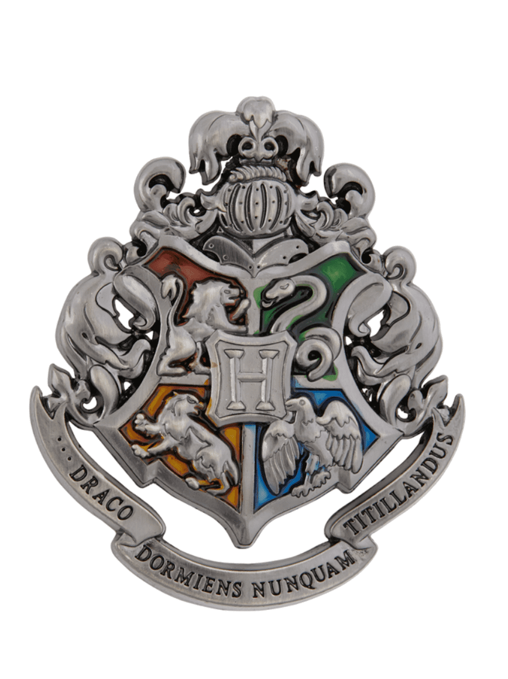 Universal Studios Wizarding World Harry Potter Hogwarts Antiqued Metal ...