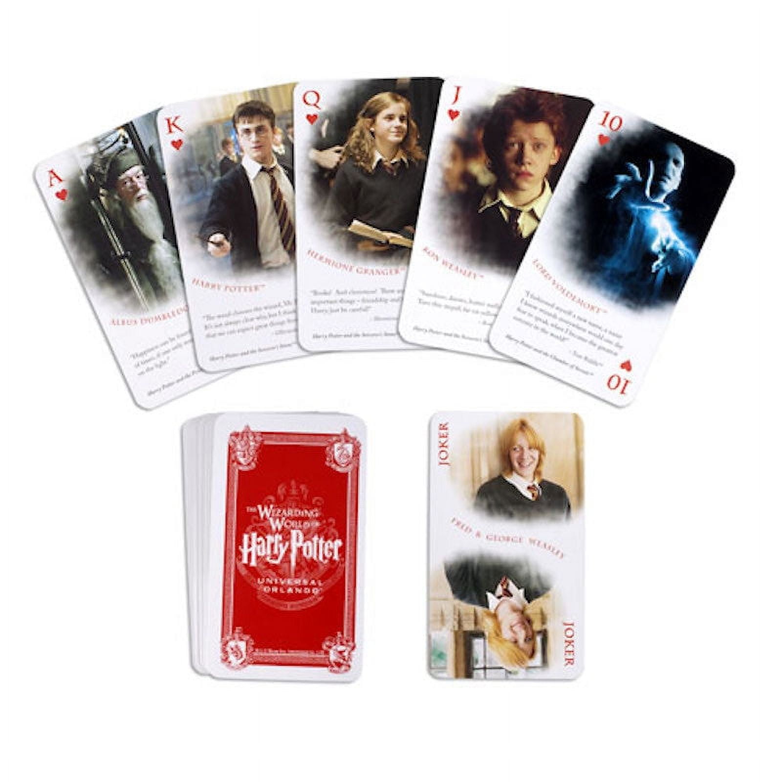 Universal Studios Wizarding World of Harry Potter 52 Playing Cards New ...