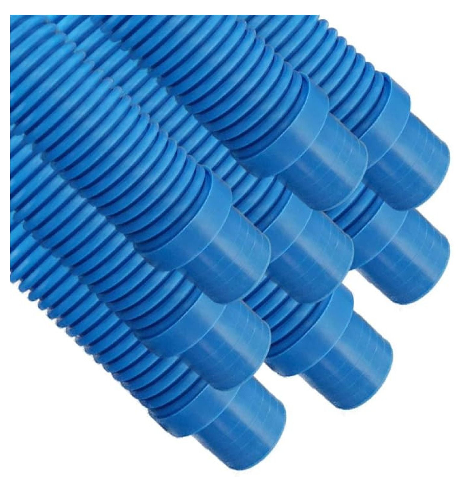 Universal Swimming Pool Cleaner Durable Hose Long Blue Color 8 Pack Fit ...