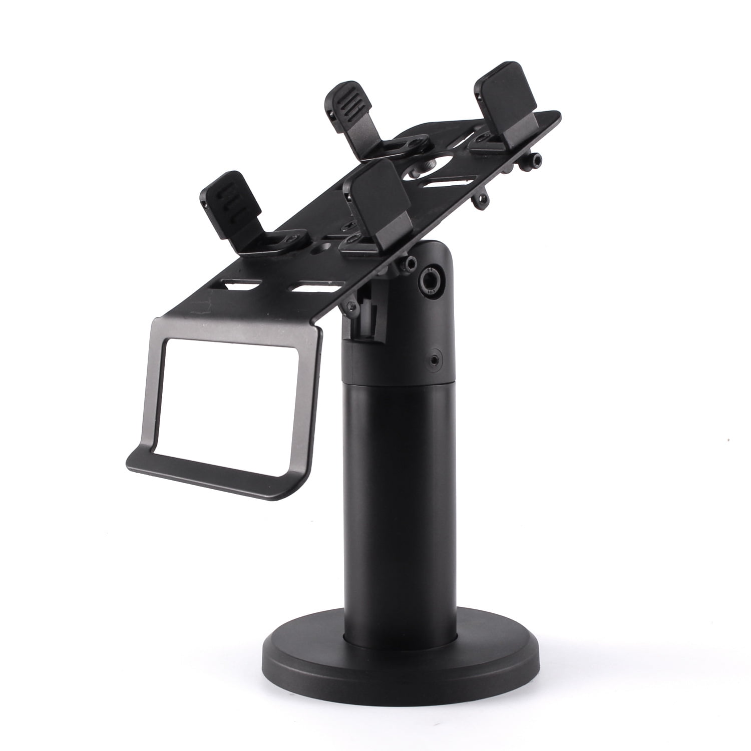 Universal Swivel Lockable POS Terminal Metal Stand Credit Card Machine ...