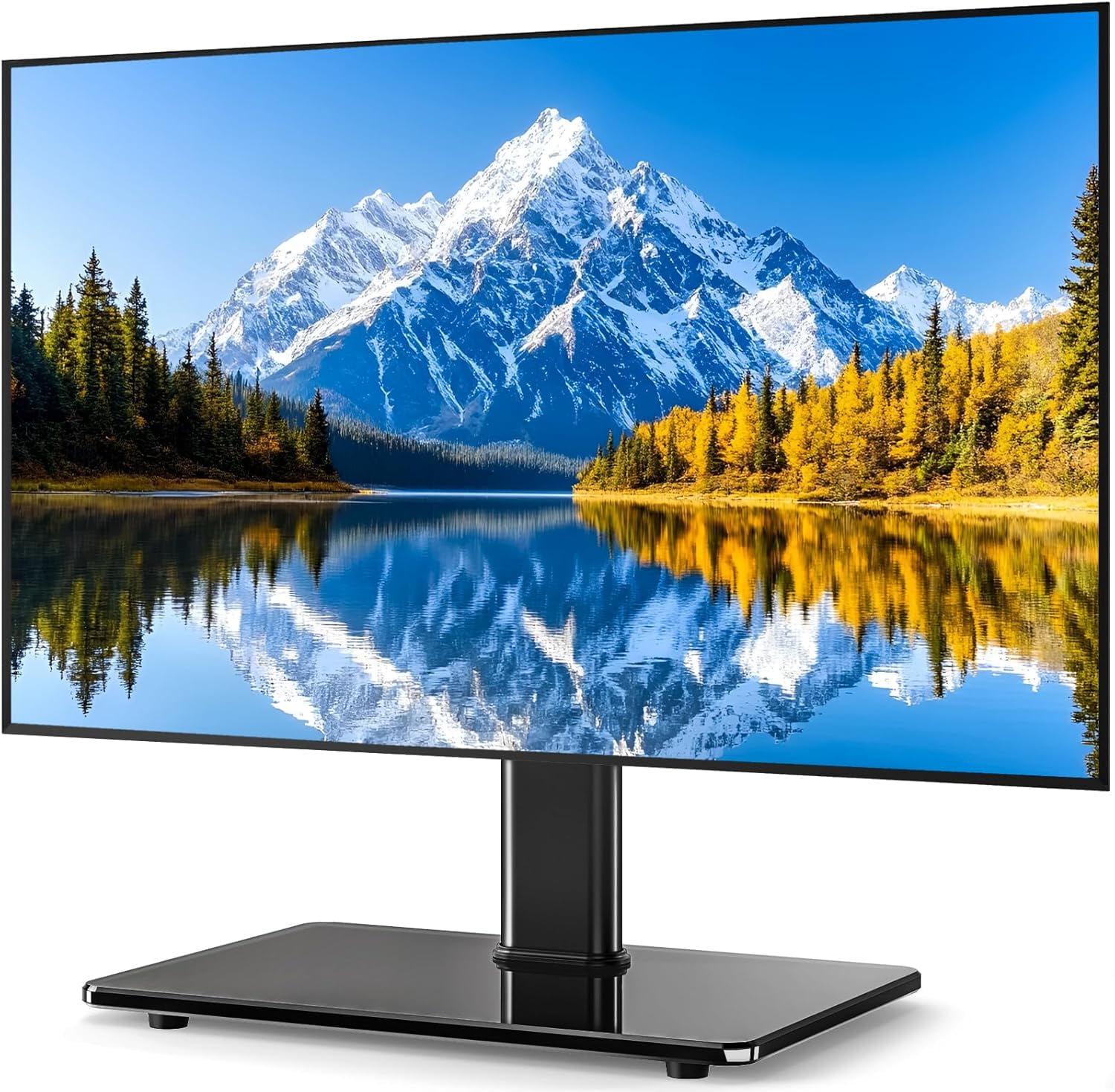 Universal Swivel TV Stand for 27-60 inch Curved/Flat Screen TVs, Table ...