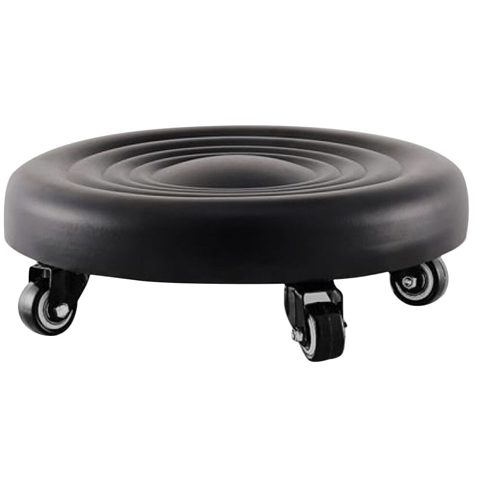 Universal Swivel Wheels Step Stool Chair Rolling Foot Resting Chair for ...