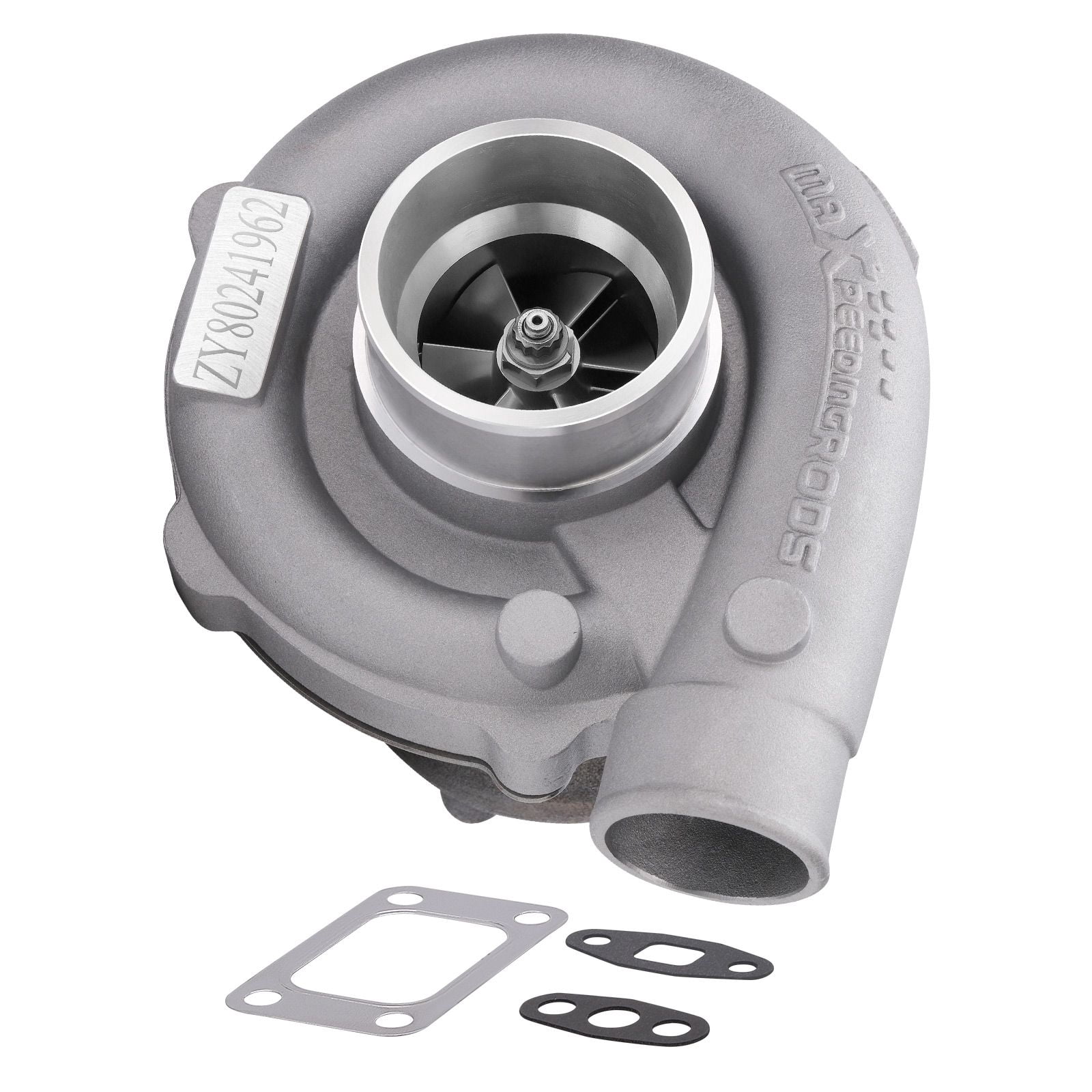 Universal T3 T4 T04E Turbocharger Kit - 0.57 A/R Turbine, 400+HP, Oil ...