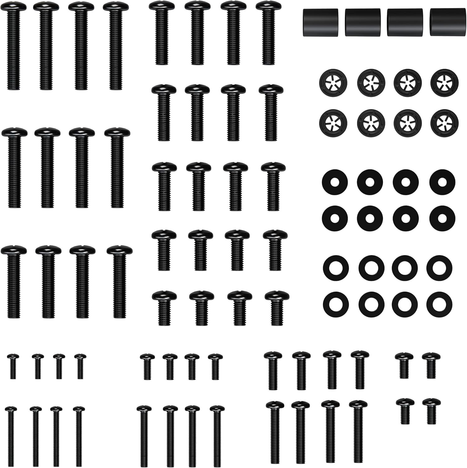 Universal TV Mount Hardware Pack - Replacement Hardware Mounting Kit ...