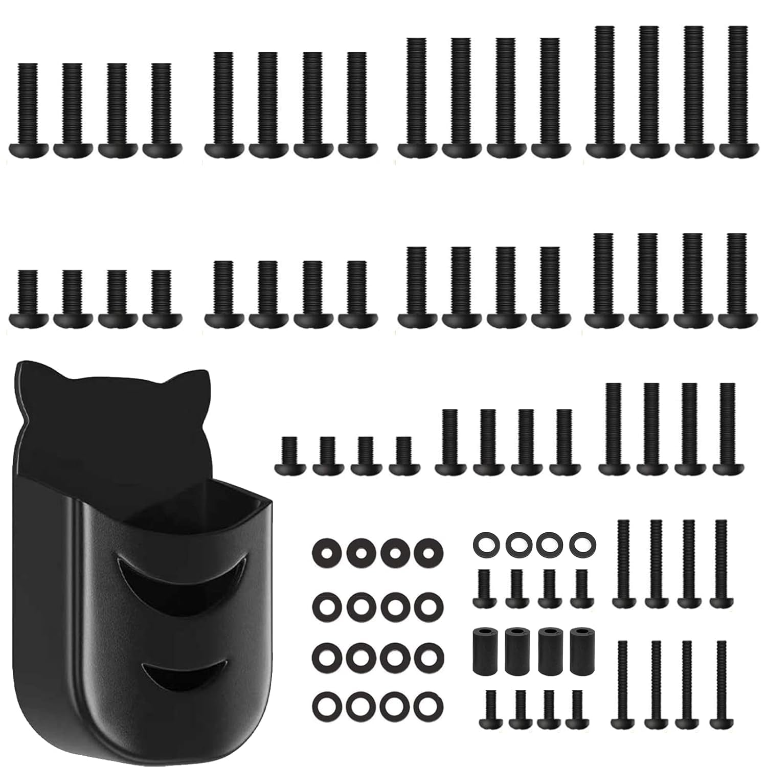"Dinghosen Universal TV Mount Screws Kit, M4 M5 M6 M8 Screws, Washers ...