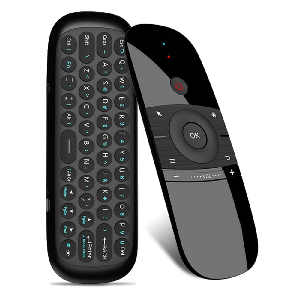 Universal TV Remote Air Mouse, Wireless Keyboard Fly Mouse Connection ...