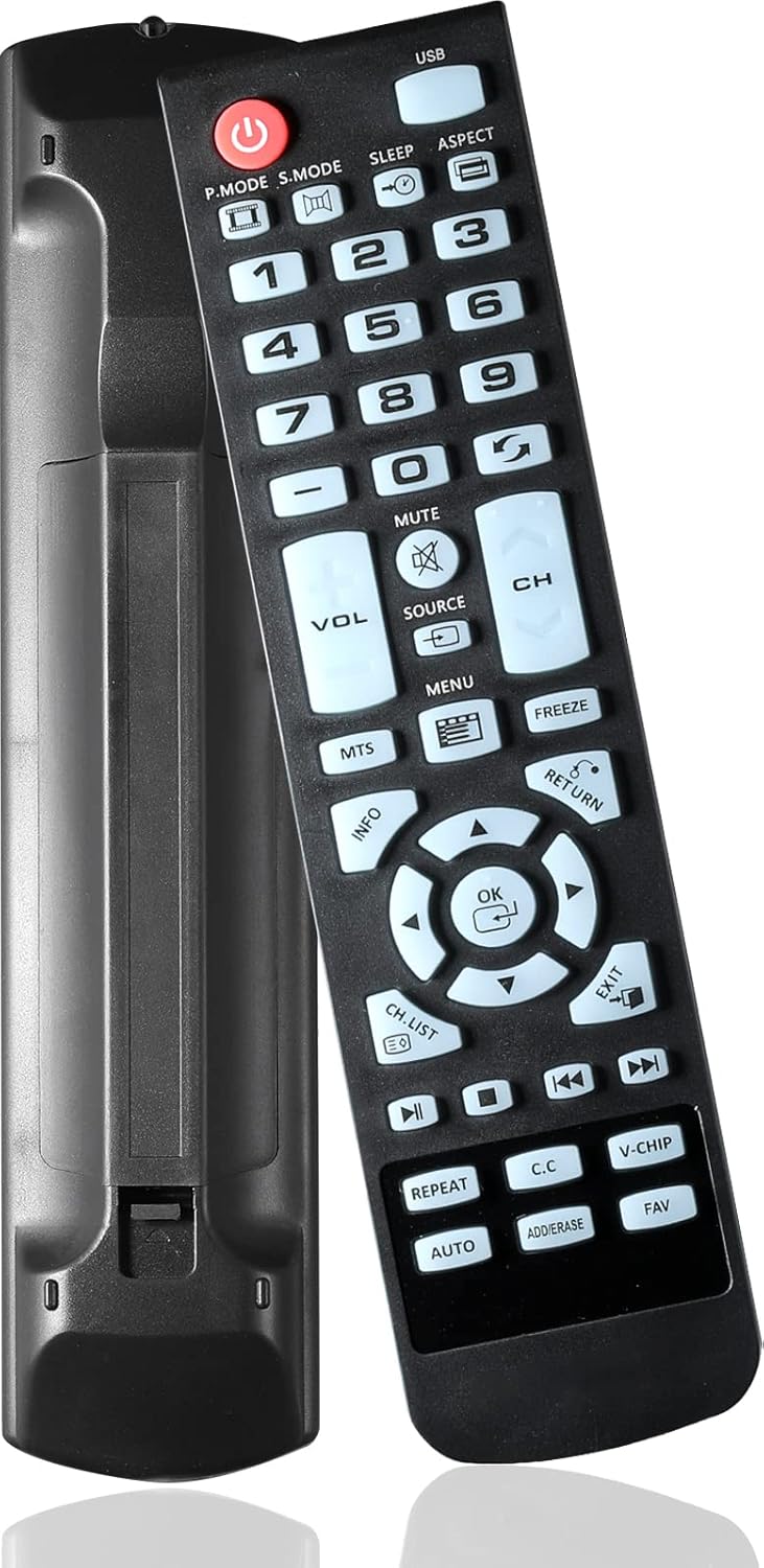 Universal TV Remote Control Compatible with Element TVs - Walmart.com