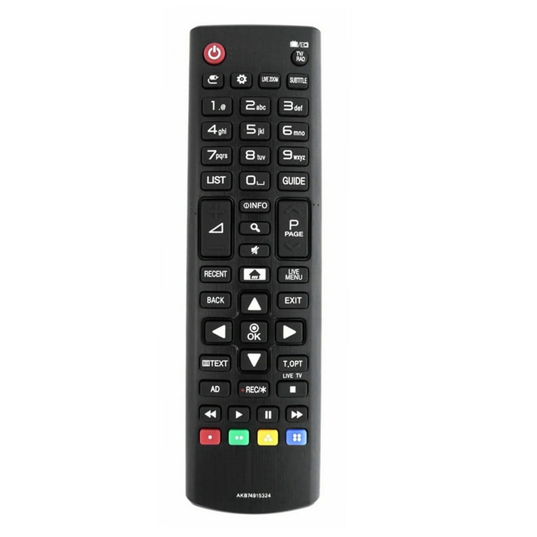 Universal TV Remote Control Wireless Smart Controller Replacement for LG HDTV LED Smart Digital TV Black Walmart