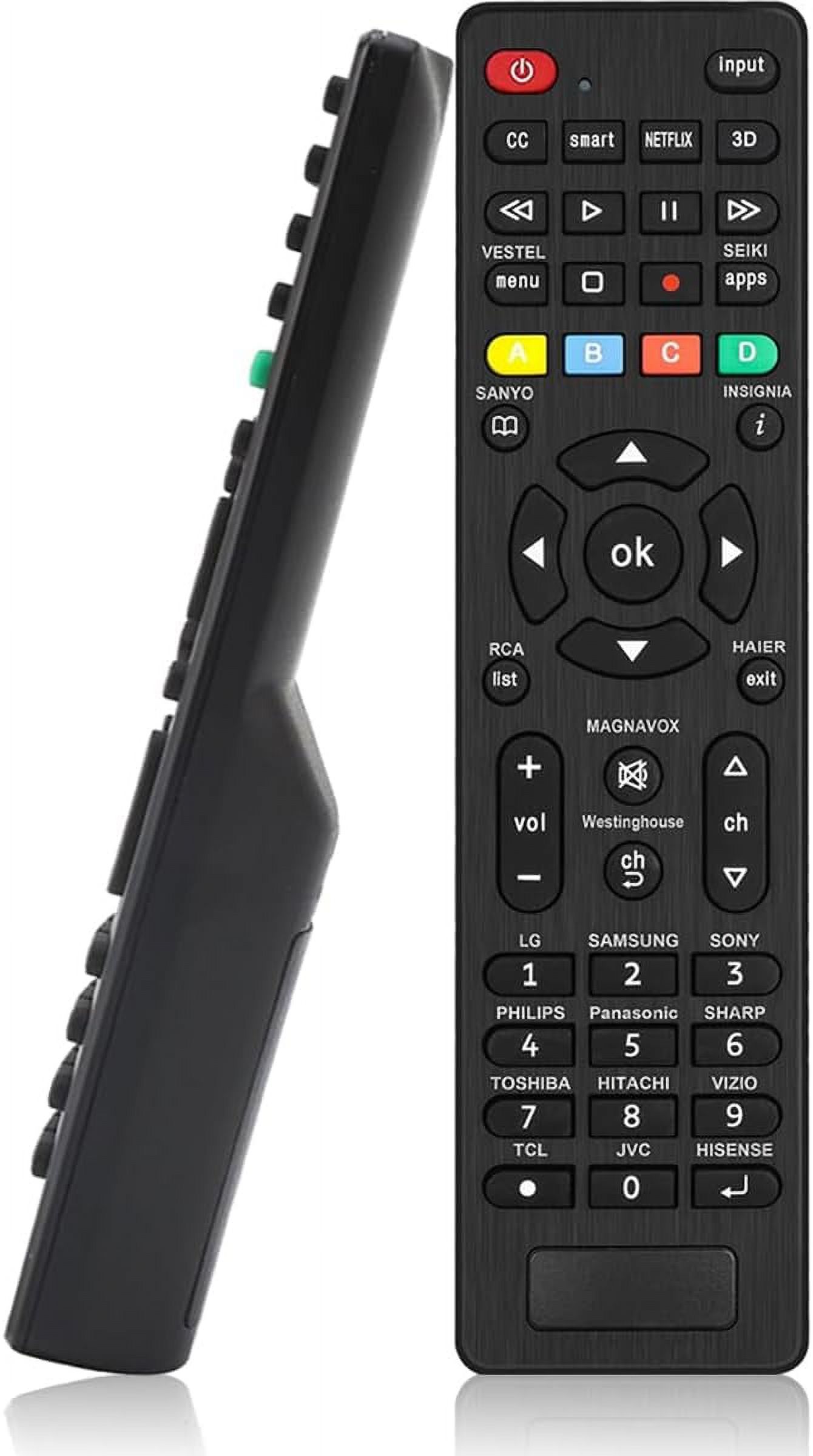 Universal TV Remote Replacement Compatible with Magnavox, RCA, JVC, TCL ...
