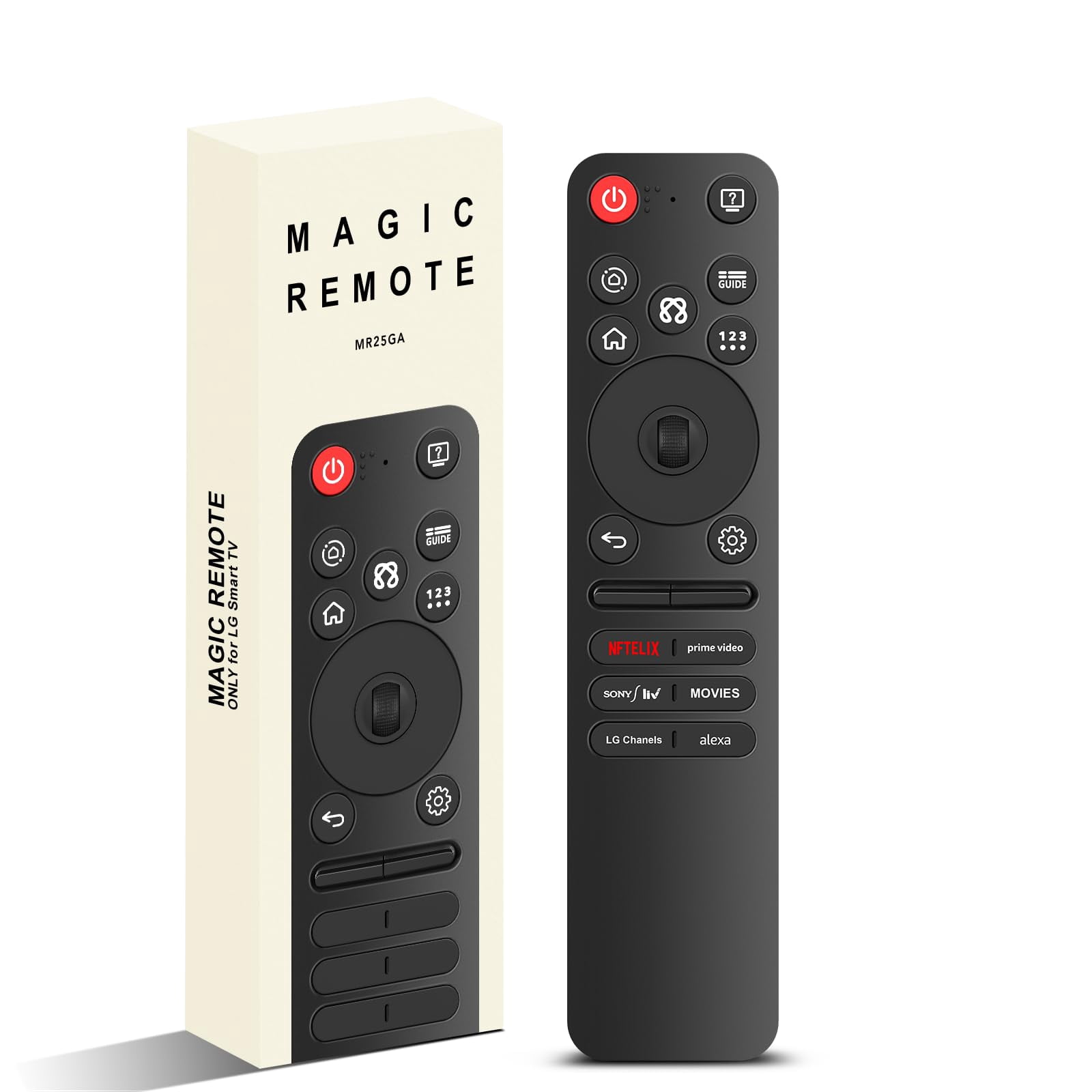 Replacement for LG MR25GA Magic Remote, Compatible with 2019-2025 LG ...