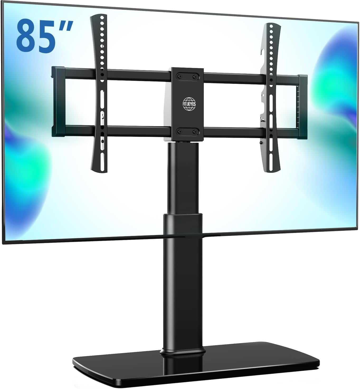 Universal TV Stand Mount for 43-80 85 inch TVs, Swivel Tall TV Mount ...