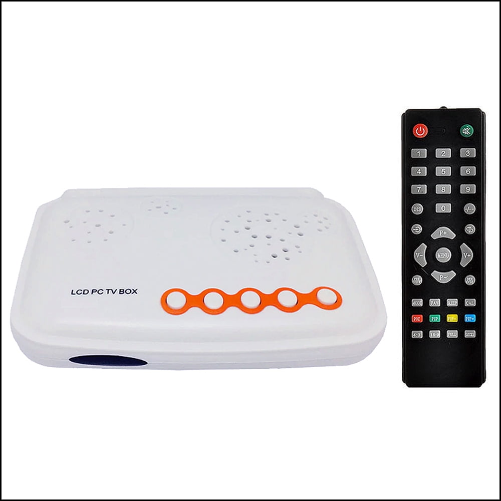 Universal TV tuner RF Coax Composite Video To VGA Converter Switch With ...