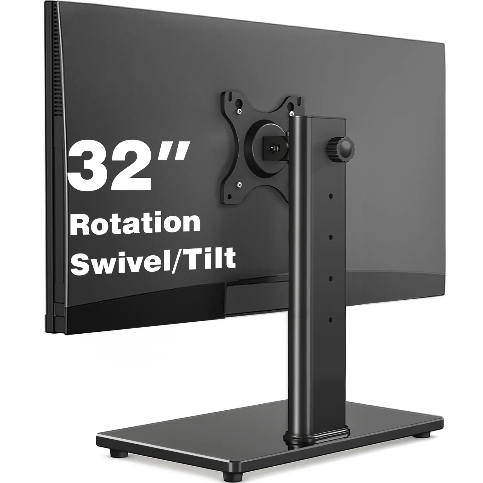 Universal Table Top TV Stand for 13-32 Inch TVs, Height Adjustable ...