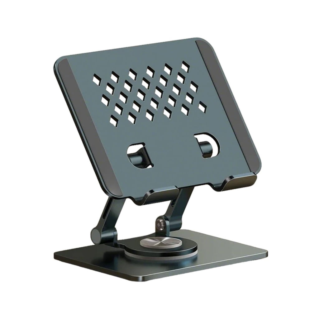 Universal Tablet Holder, 360Swivel with Solid Metal Base Charging Port ...