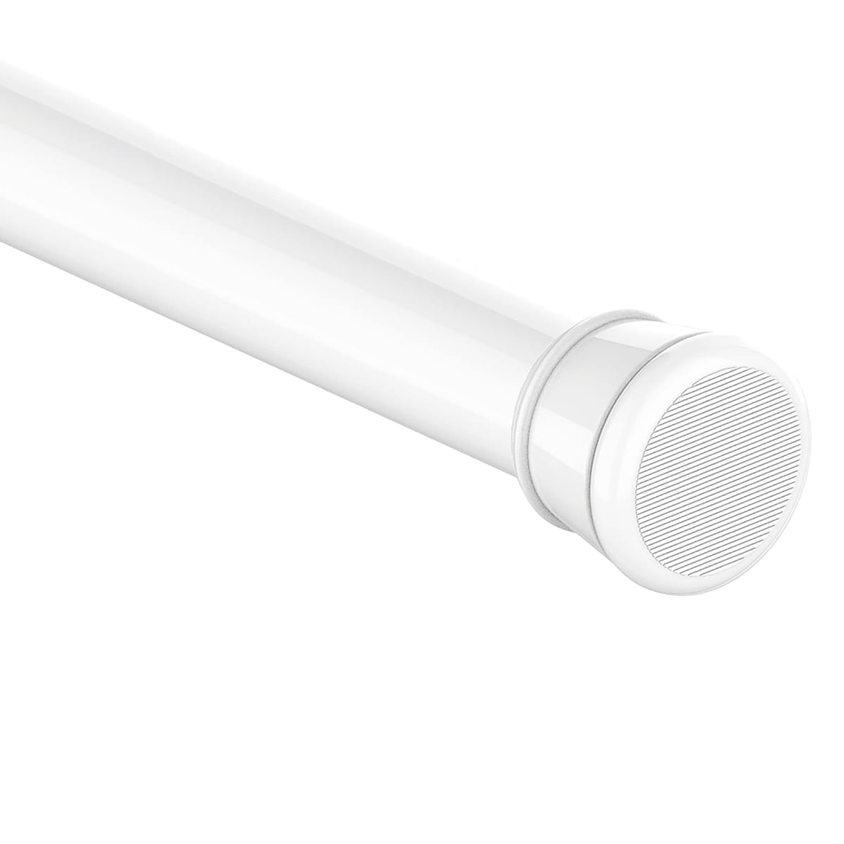 Universal Telescoping Closet Rod, 70-120cm, White, No Drill, for ...