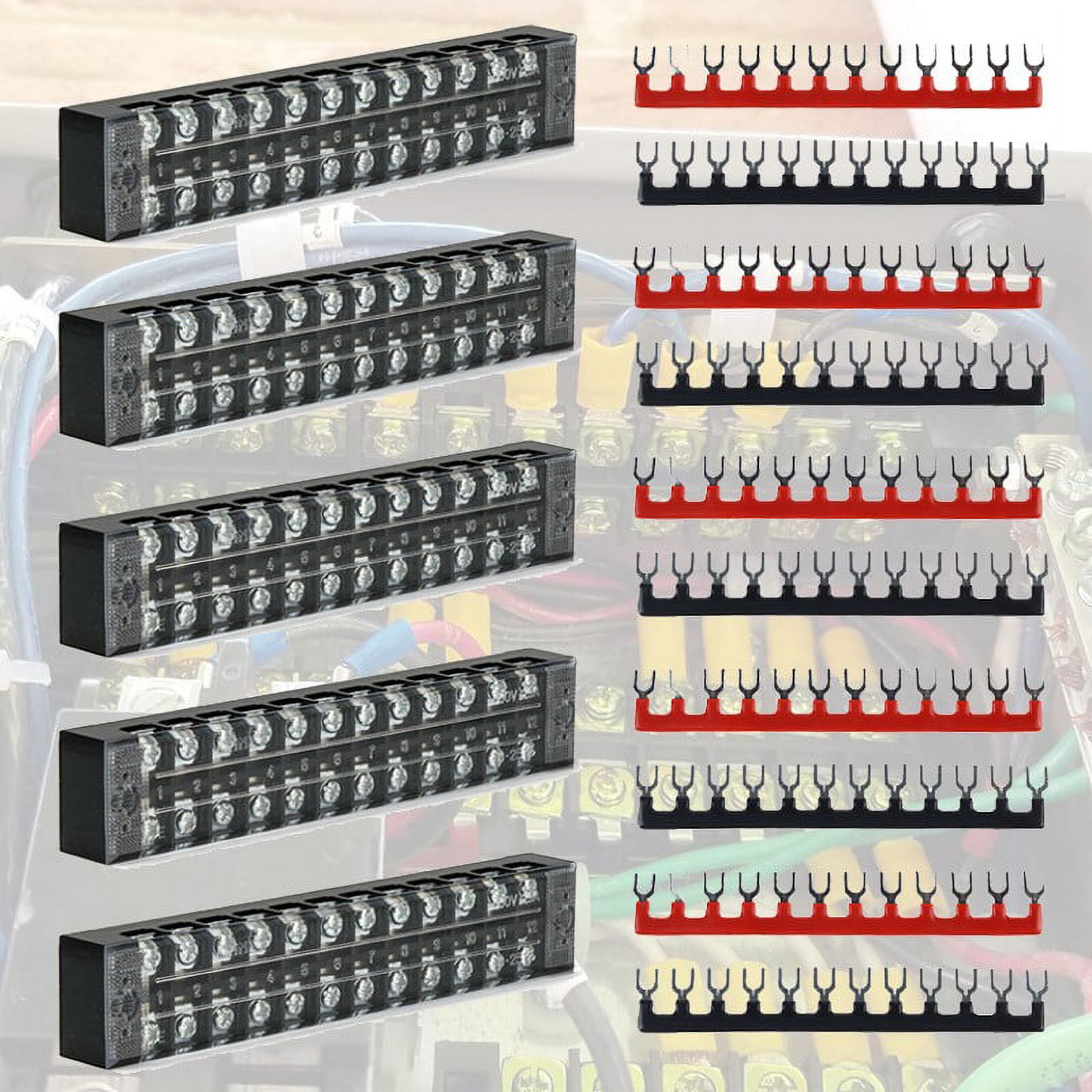Universal Terminal Block Clear Electrical 12 Points Auto Marine Power ...
